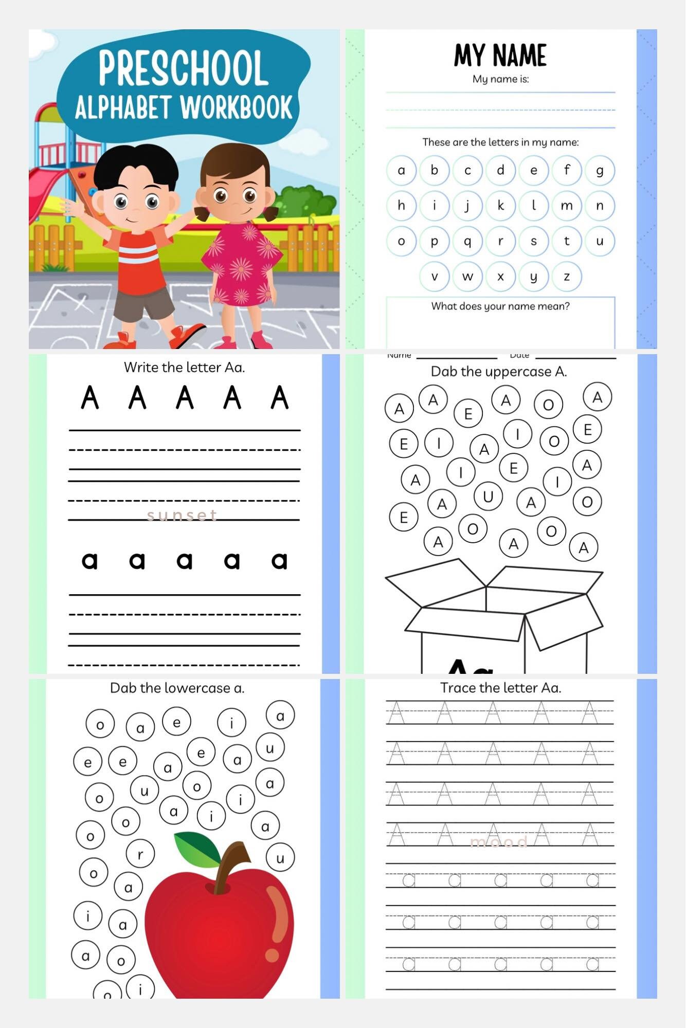Toddler Busy Binder, Learning Book, Educational, Kids, Preschool ...