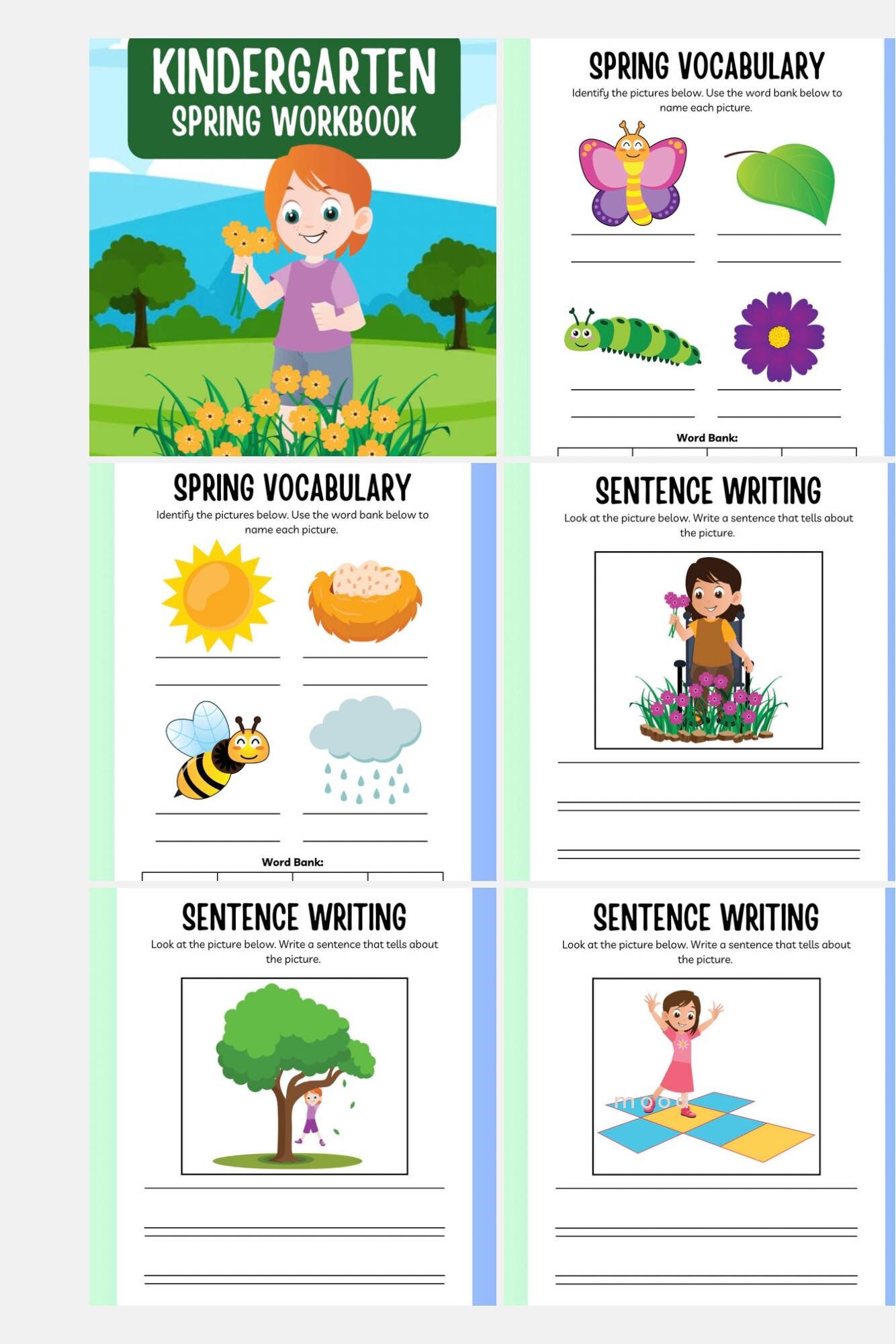 Toddler Busy Binder, Learning Book, Educational, Kids, Preschool ...