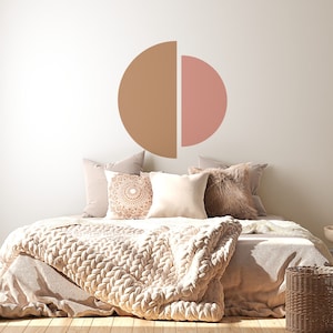 Semicircle Sticker, Half Circle Decal, Arch Wall Decal, Semi Round ...