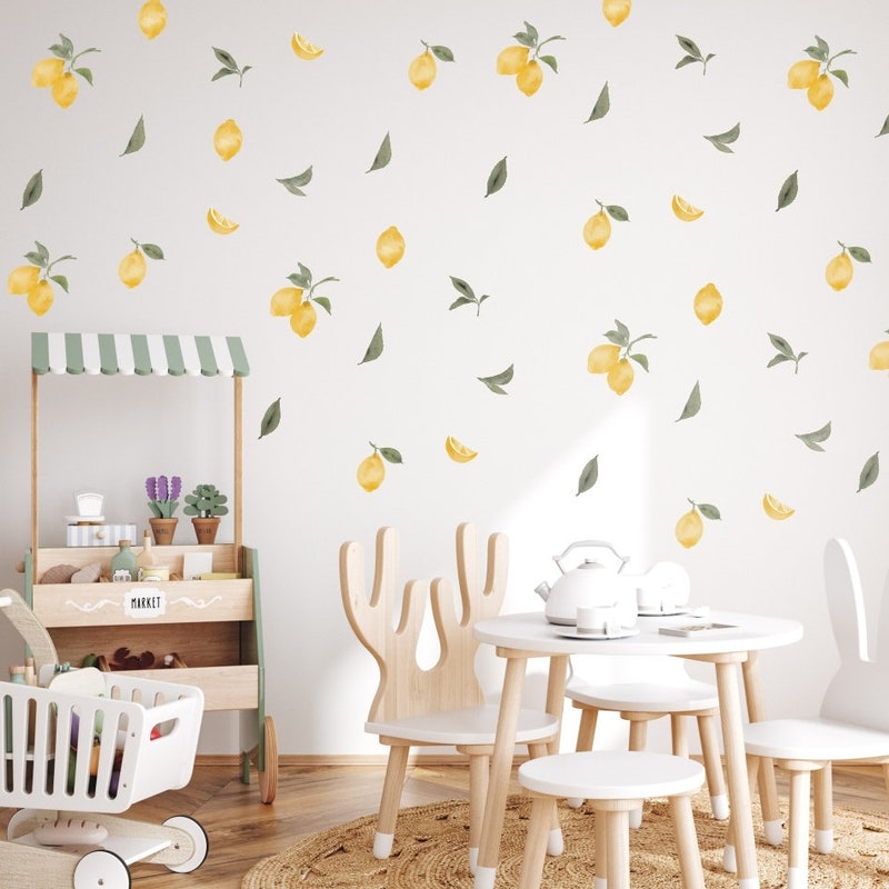 Lemon Wall Decals - Etsy