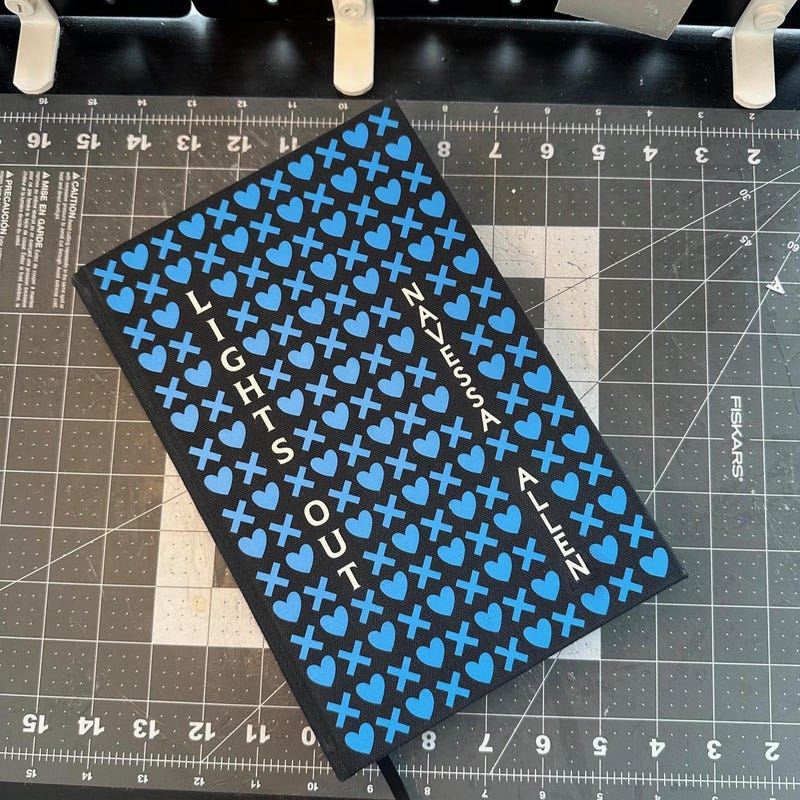 Lights Out Book Cover - Etsy