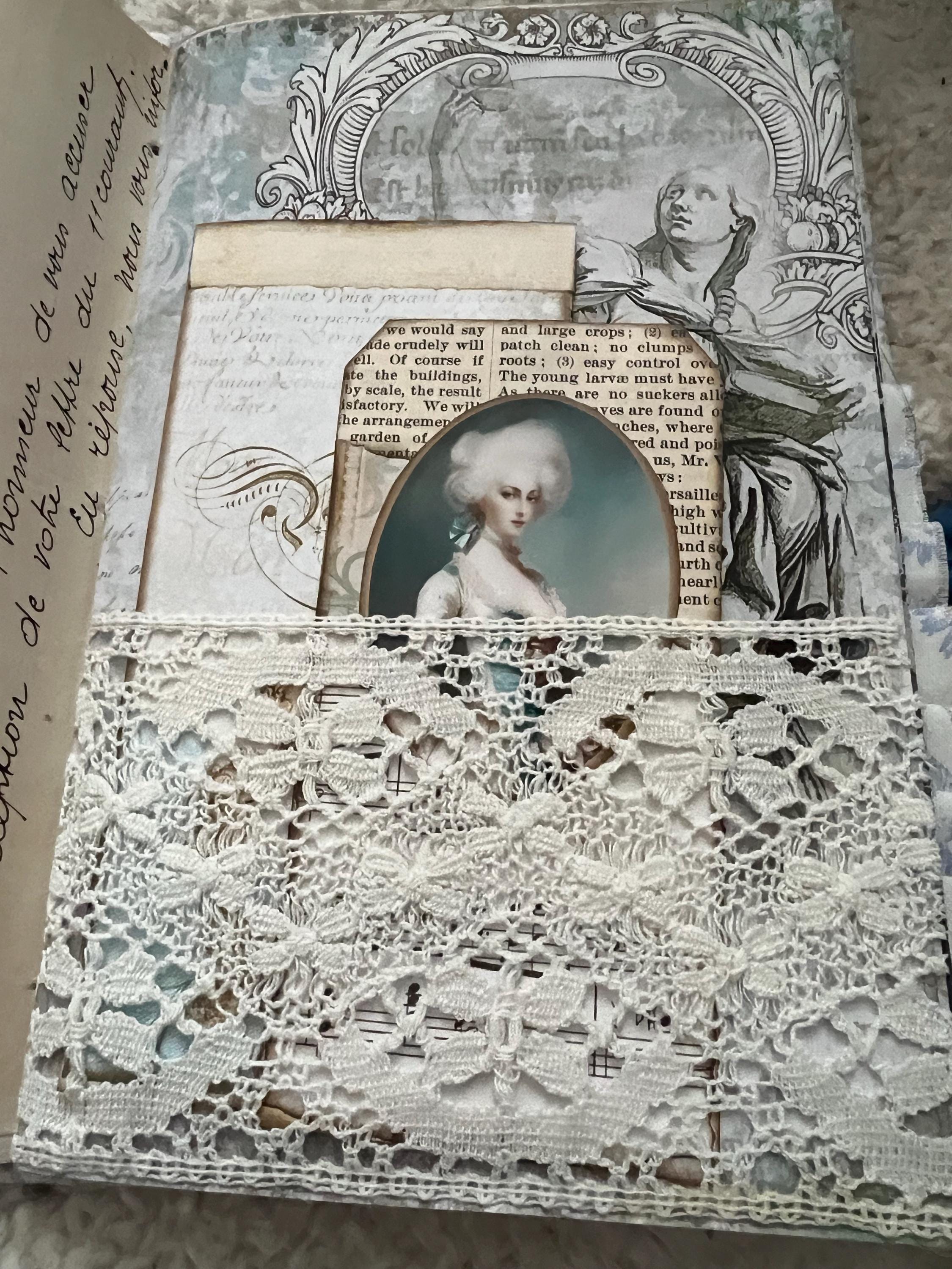 French Inspired Junk Journal - Etsy