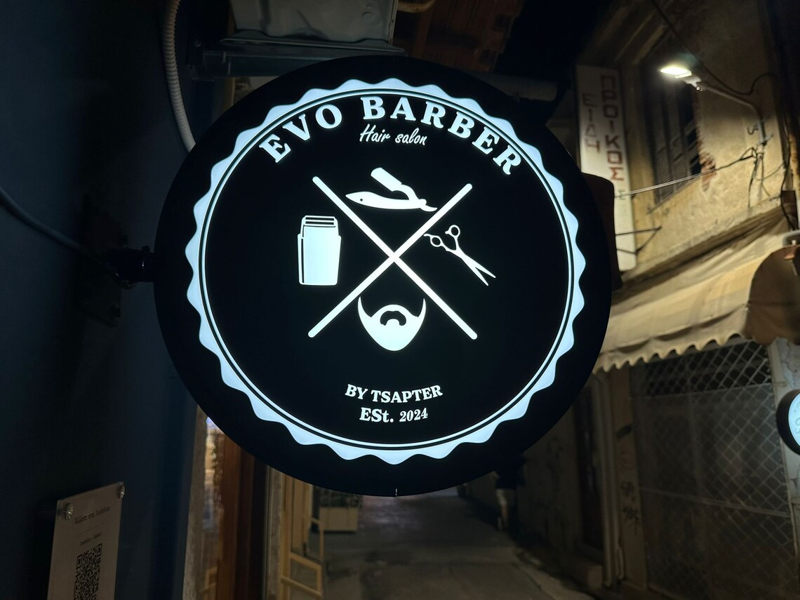 Custom Illuminated Store Front Sign, Blade Sign, Outdoor Sign, Double ...