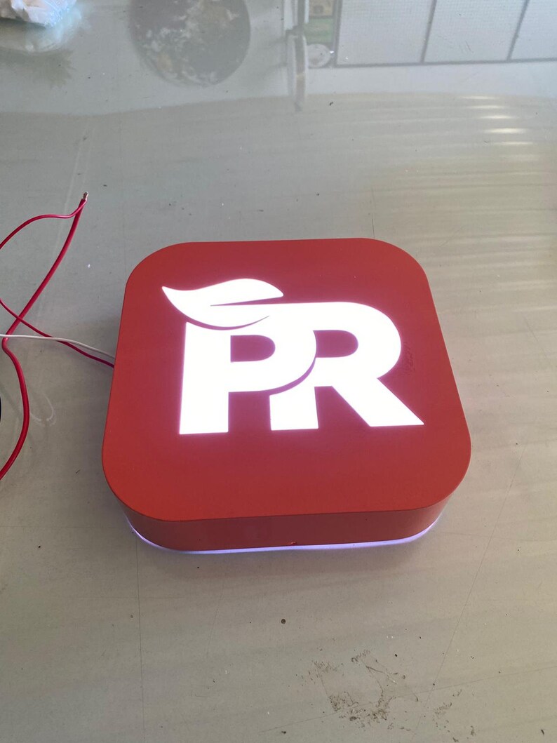 3D Logo Sign Personalized Logo Sign, Custom Business Sign, Company ...