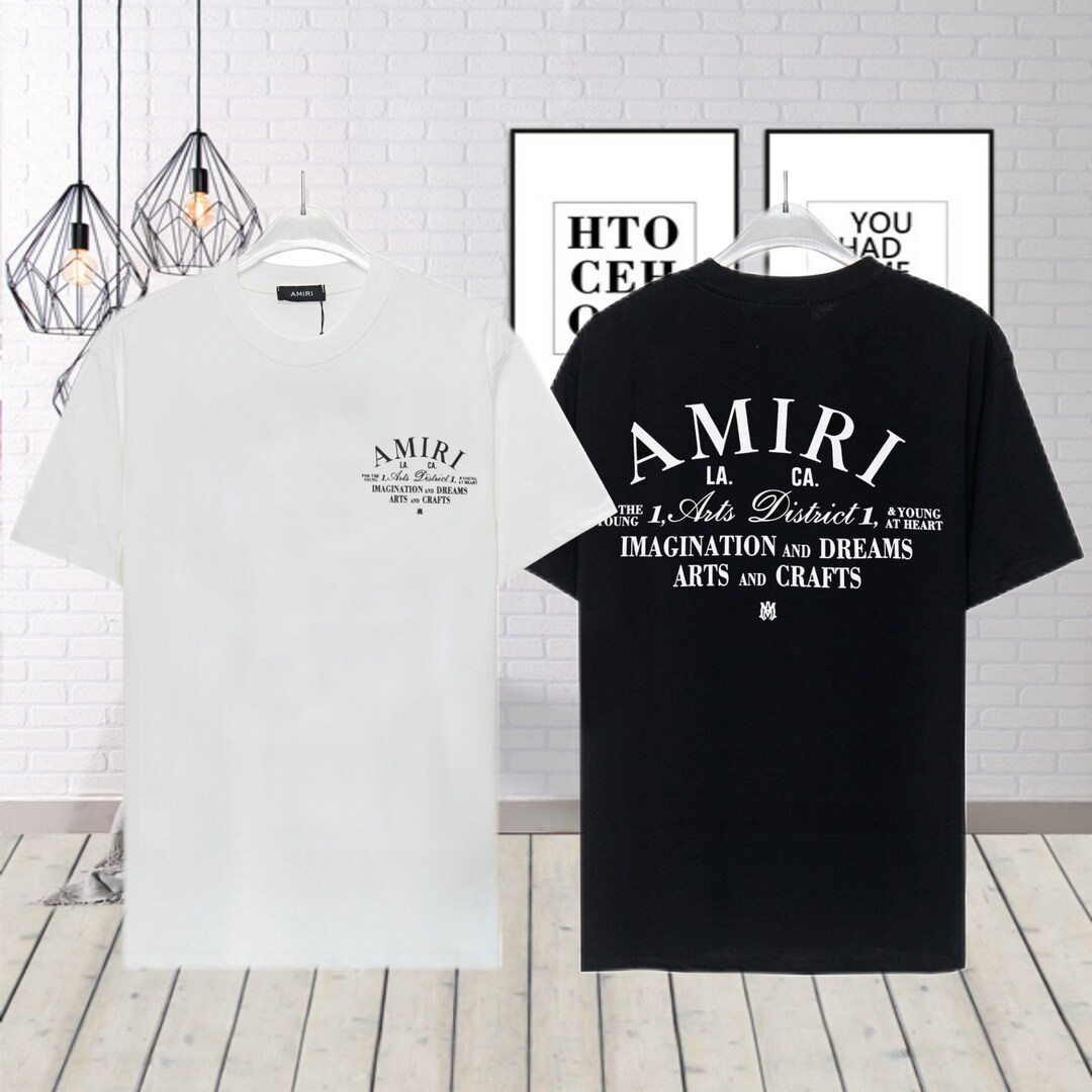 Casual Amiri T-shirt, Vintage Amiri Logo Print Shirt, AMIRI Beach Shirt ...