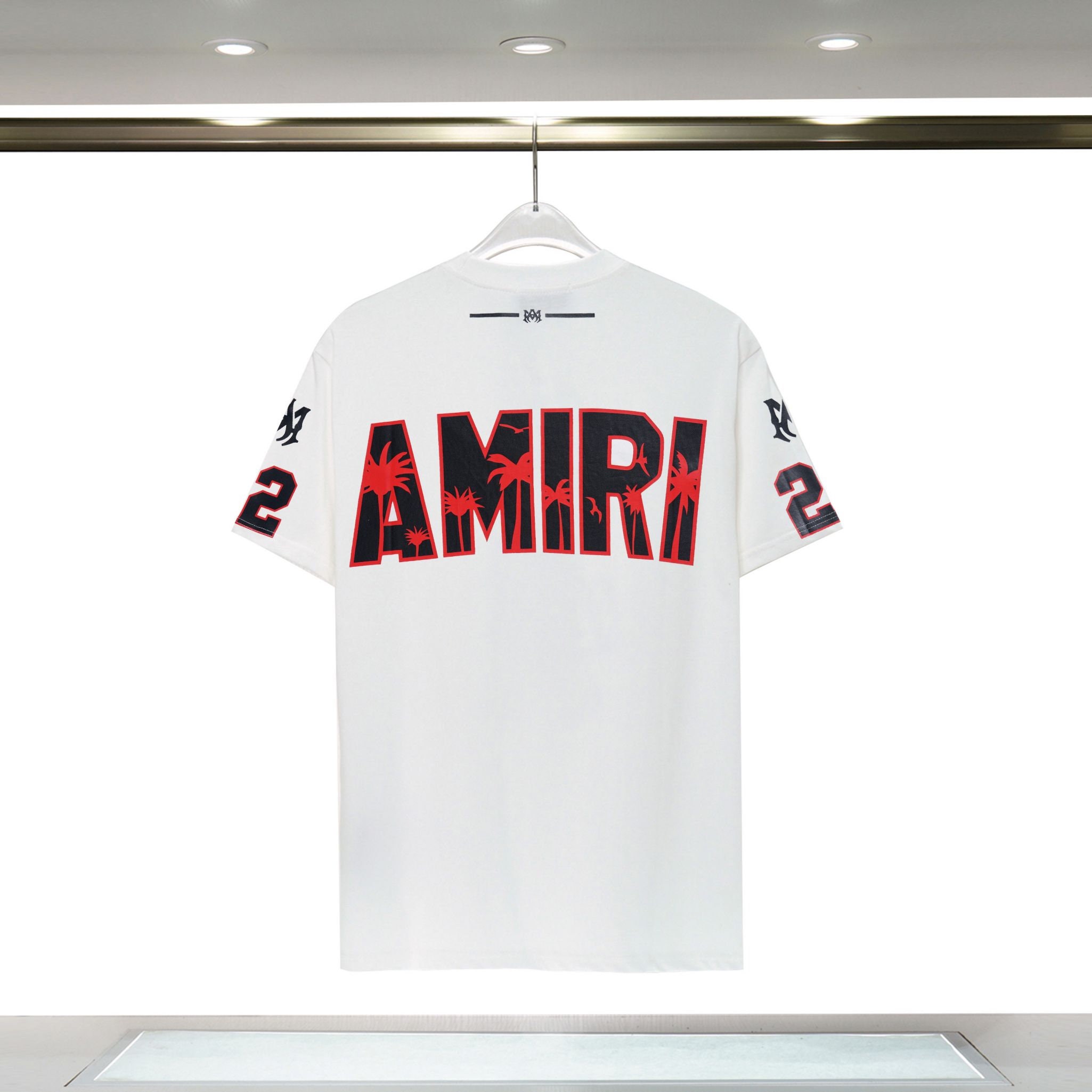 Casual Amiri T-shirt, Vintage Amiri Logo Print Shirt, AMIRI Beach Shirt ...