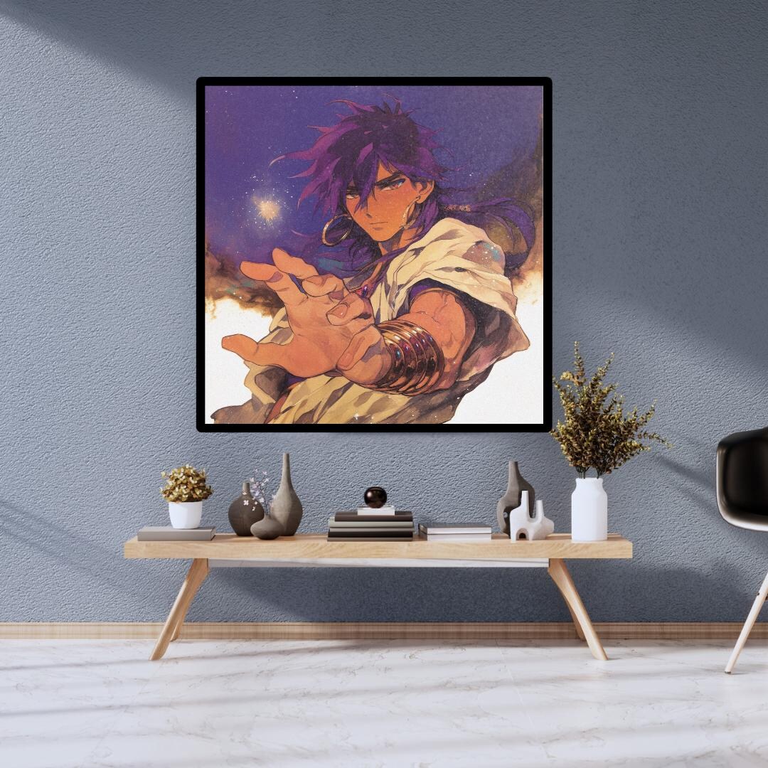 Sinbad Poster V5, Japanese Poster, Anime Poster, Anime Wall Art, Magi ...