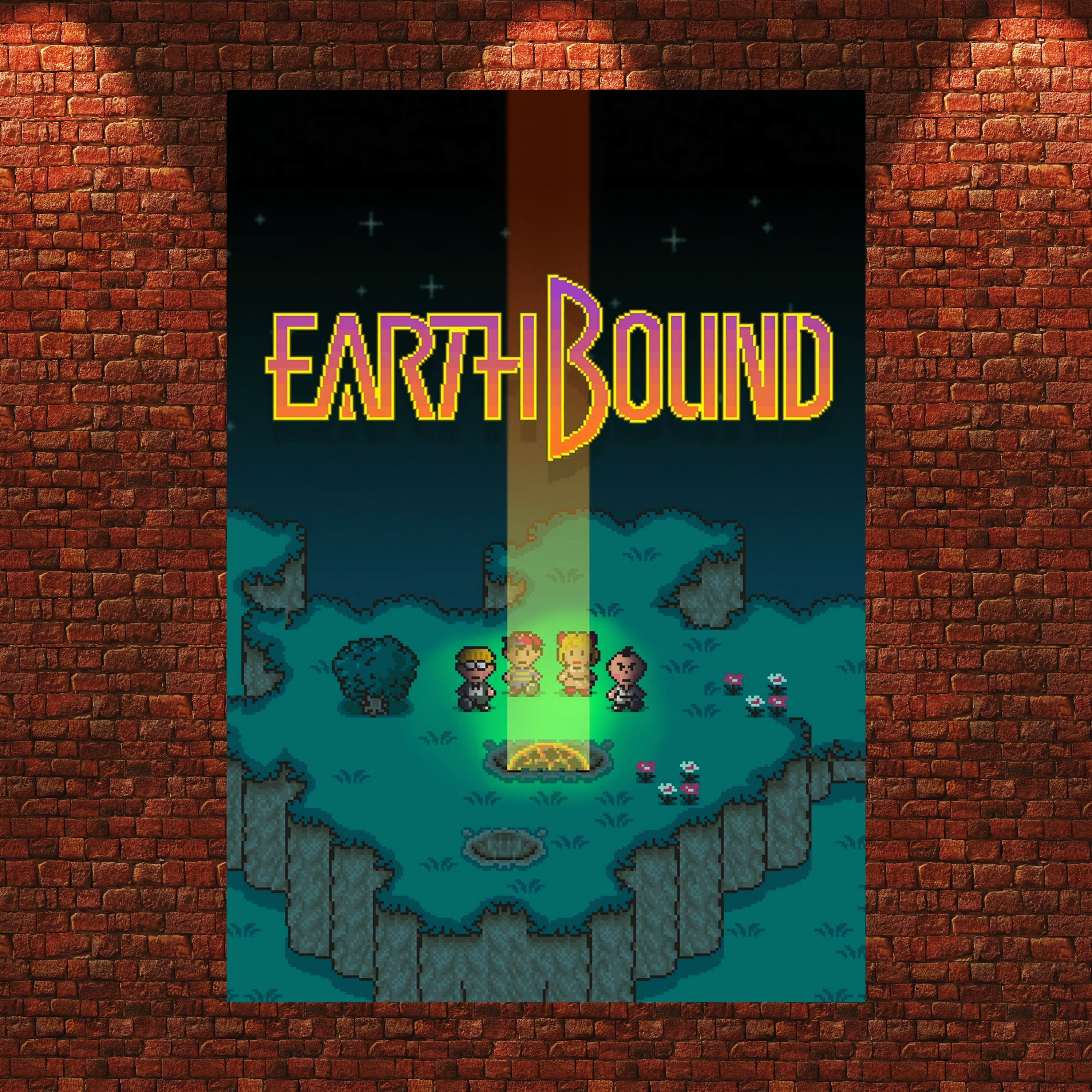 Earthbound Poster Game Print - Etsy