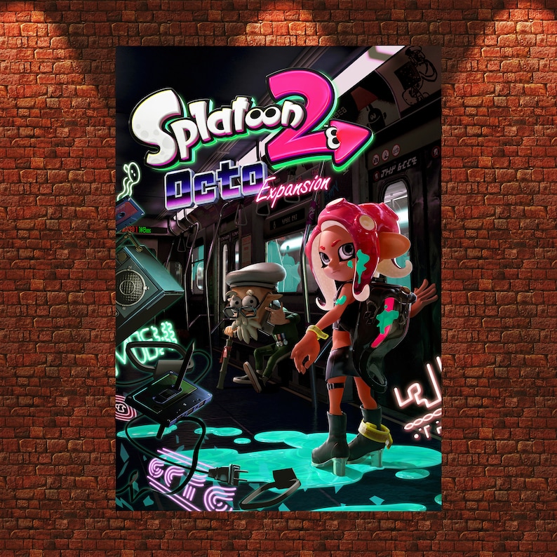 Splatoon Poster Game Print - Etsy