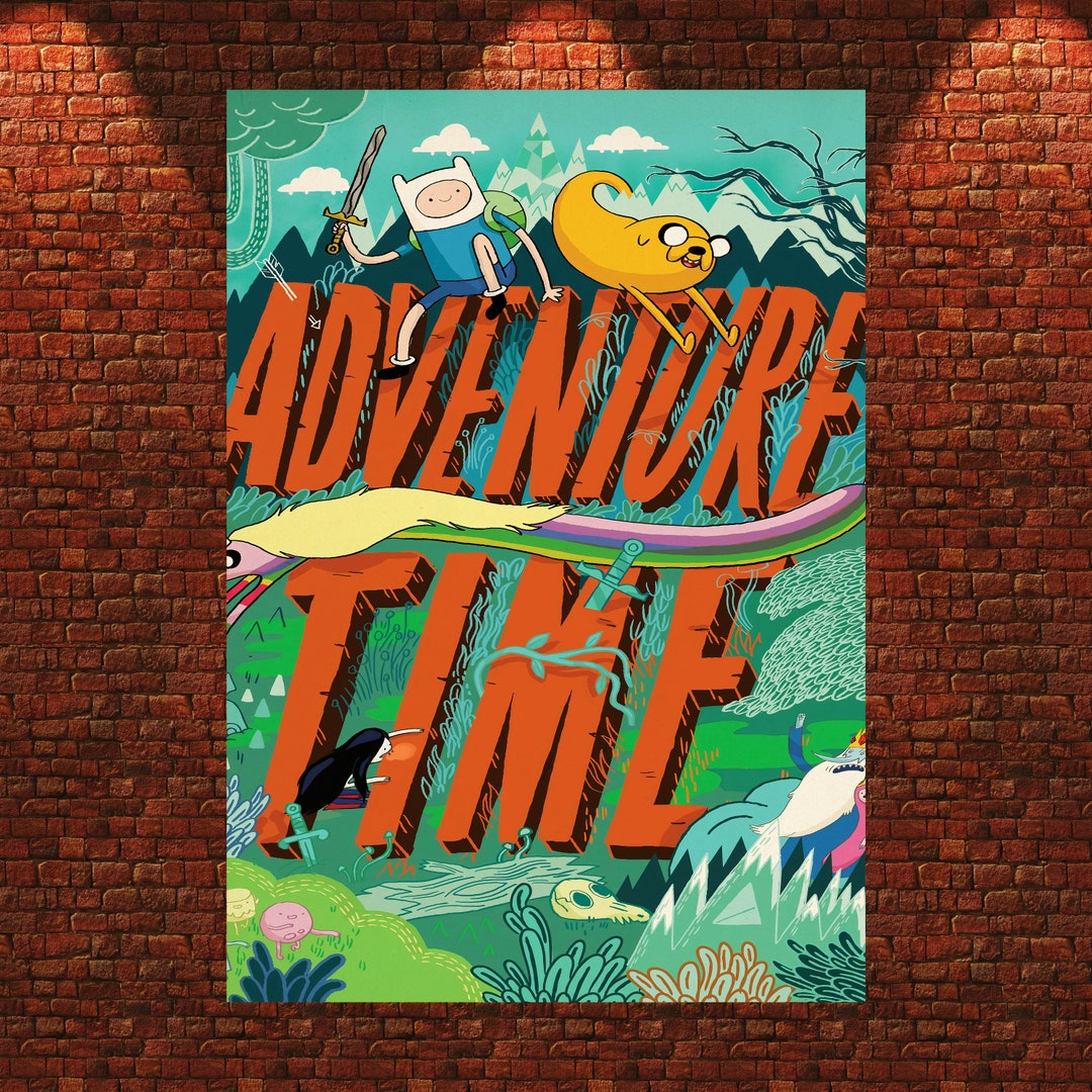 Adventure Time Poster Adventure Time Print - Etsy