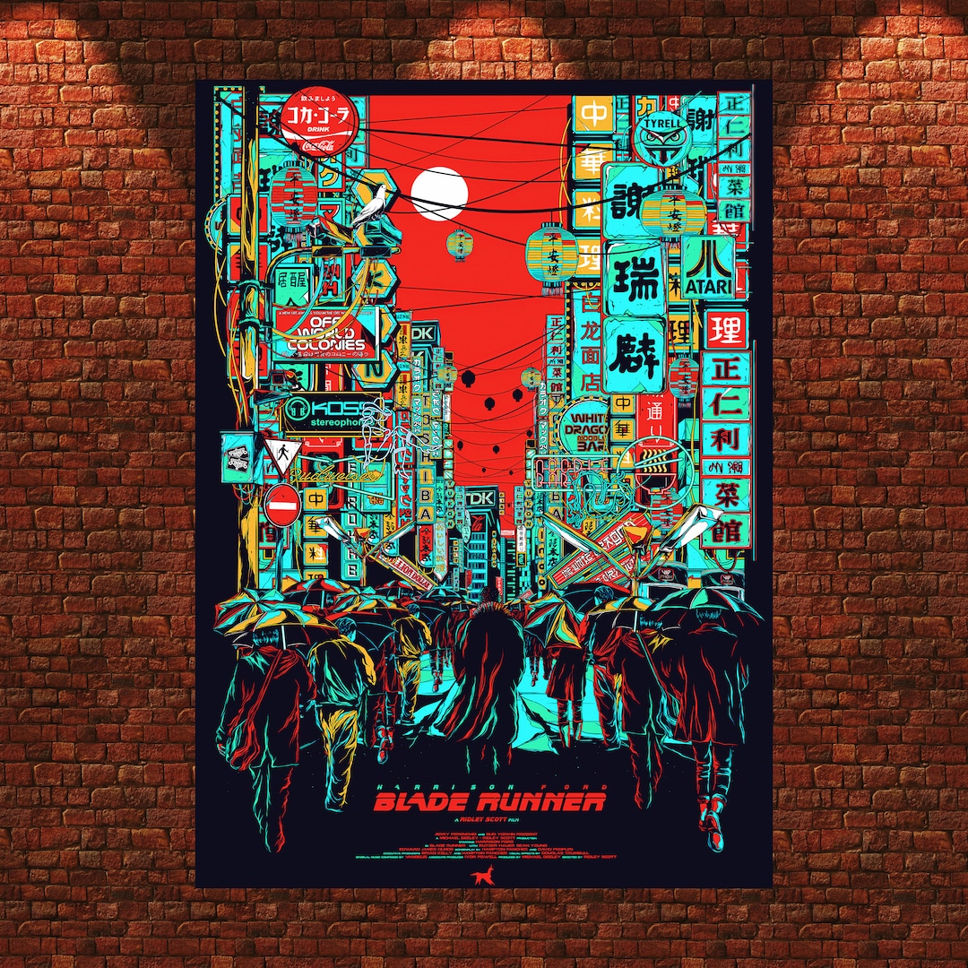Blade Runner Poster Movie Print - Etsy