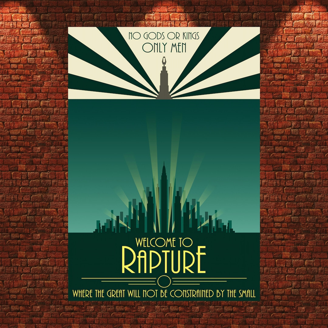 Bioshock Rapture Poster Game Print - Etsy