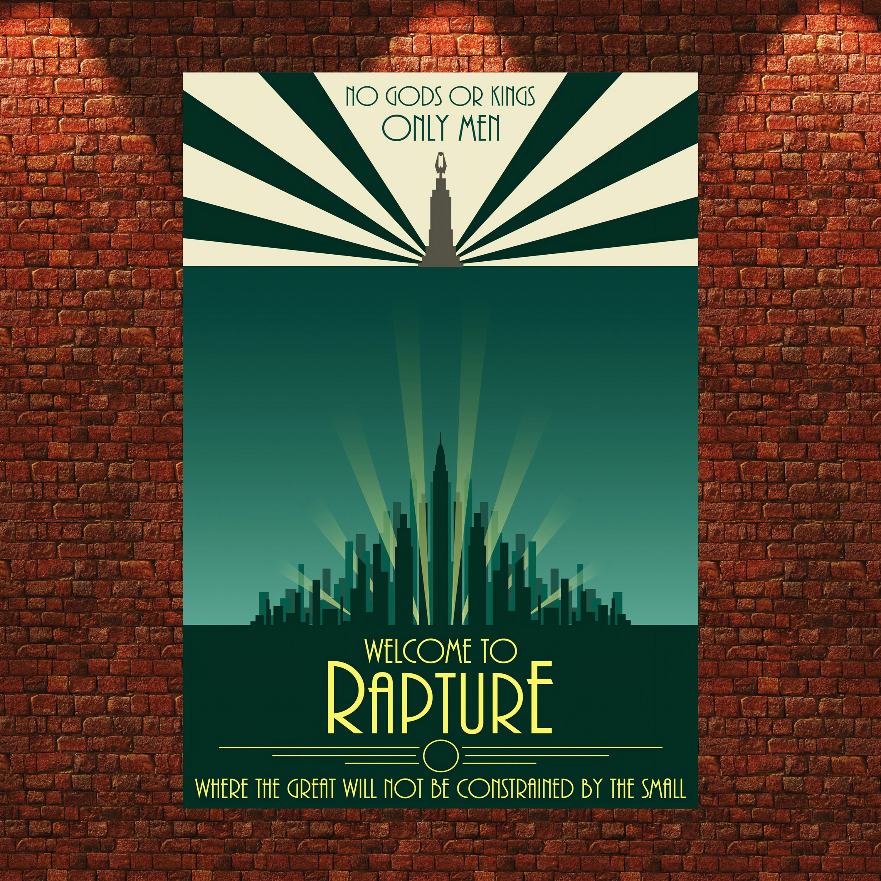 Bioshock Rapture Poster Game Print - Etsy