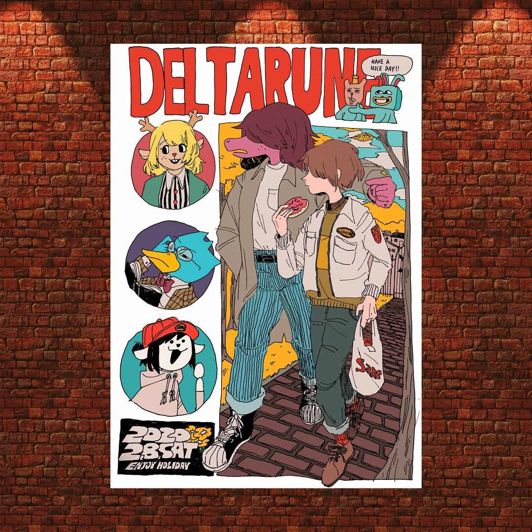 Deltarune Poster Game Print - Etsy