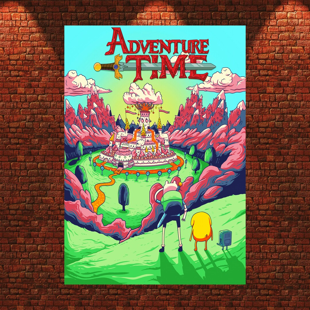 Adventure Time Poster Adventure Time Print - Etsy