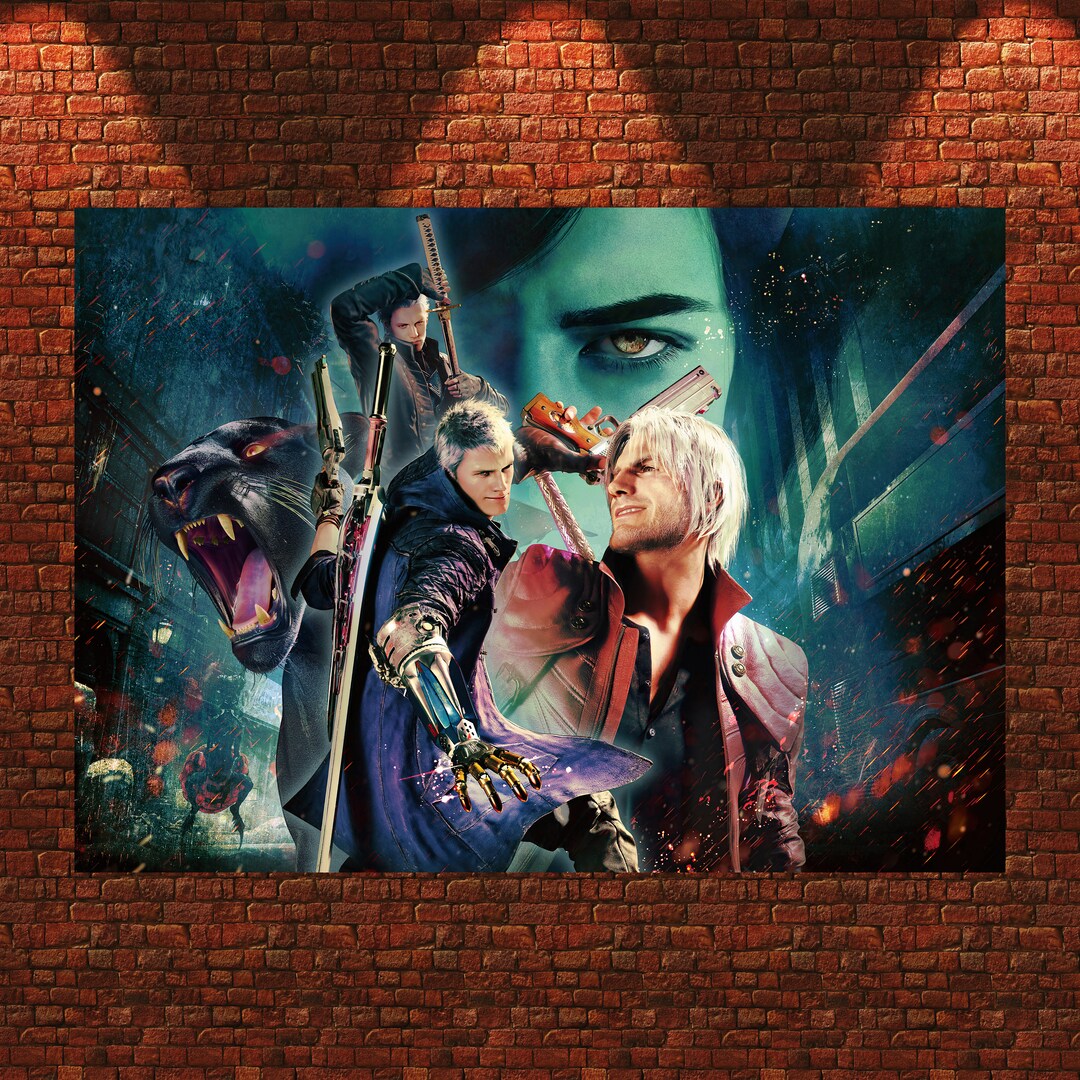 Devil May Cry Poster Game Print - Etsy