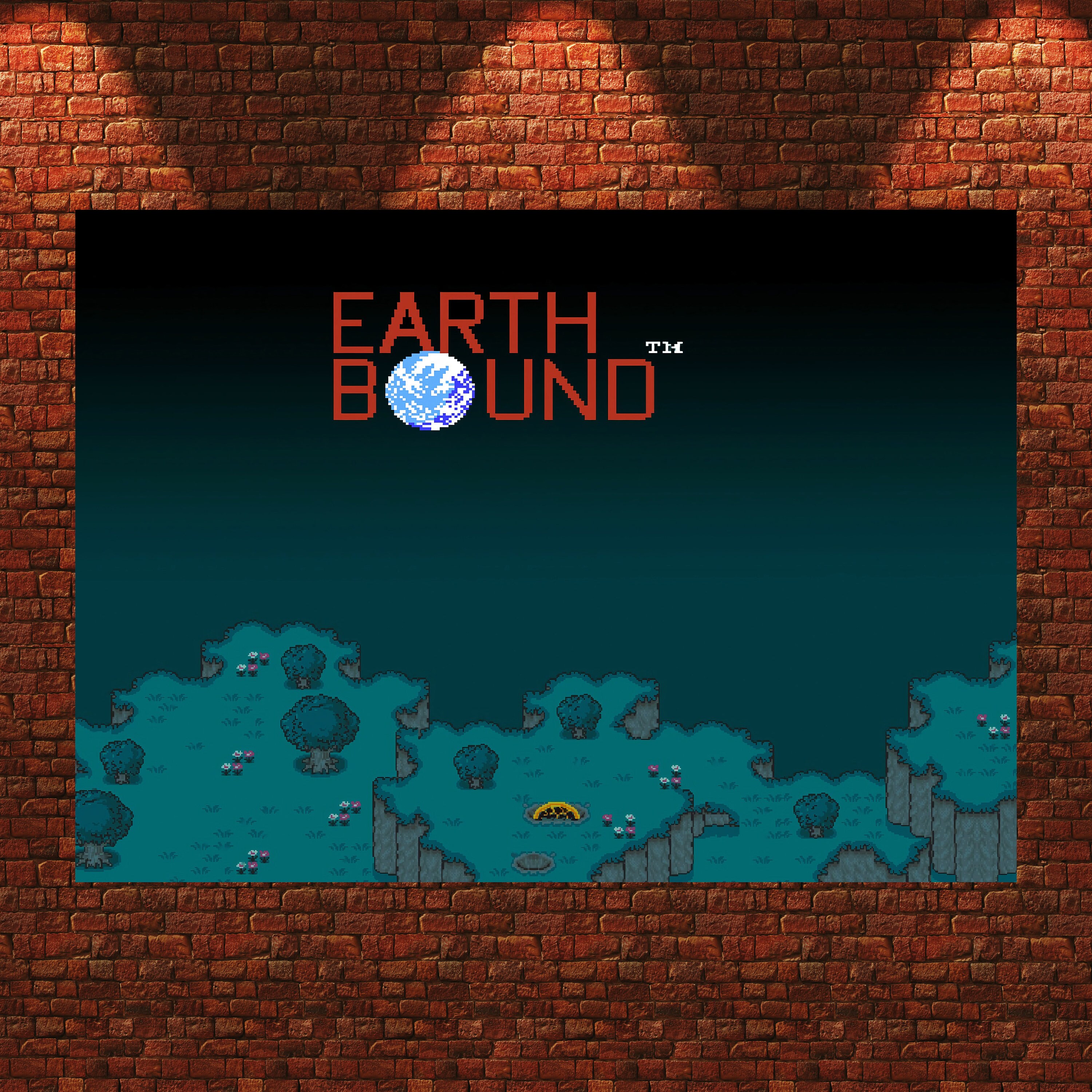 Earthbound Poster Game Print - Etsy