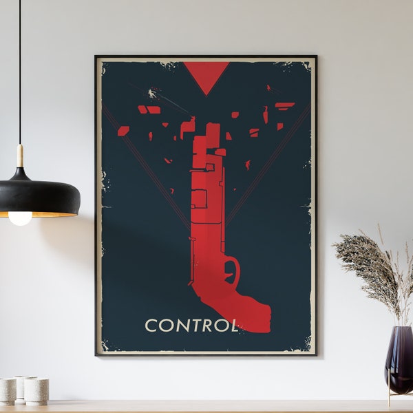 Control Game Poster - Etsy