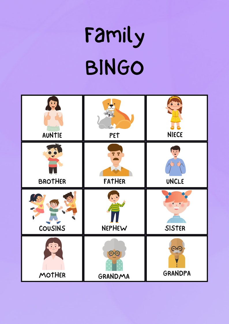 Everyday Items Bingo - Etsy