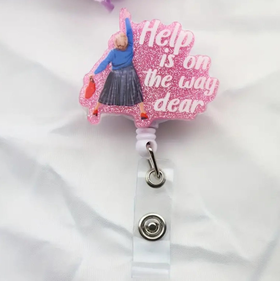 Help is on the Way Badge Reel - Etsy