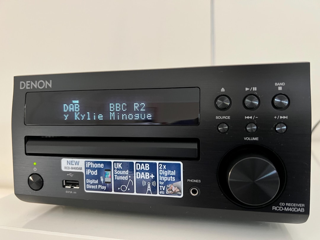 Denon RCD M40DAB Dab Micro Hi-fi CD System Pristine Condition - Etsy