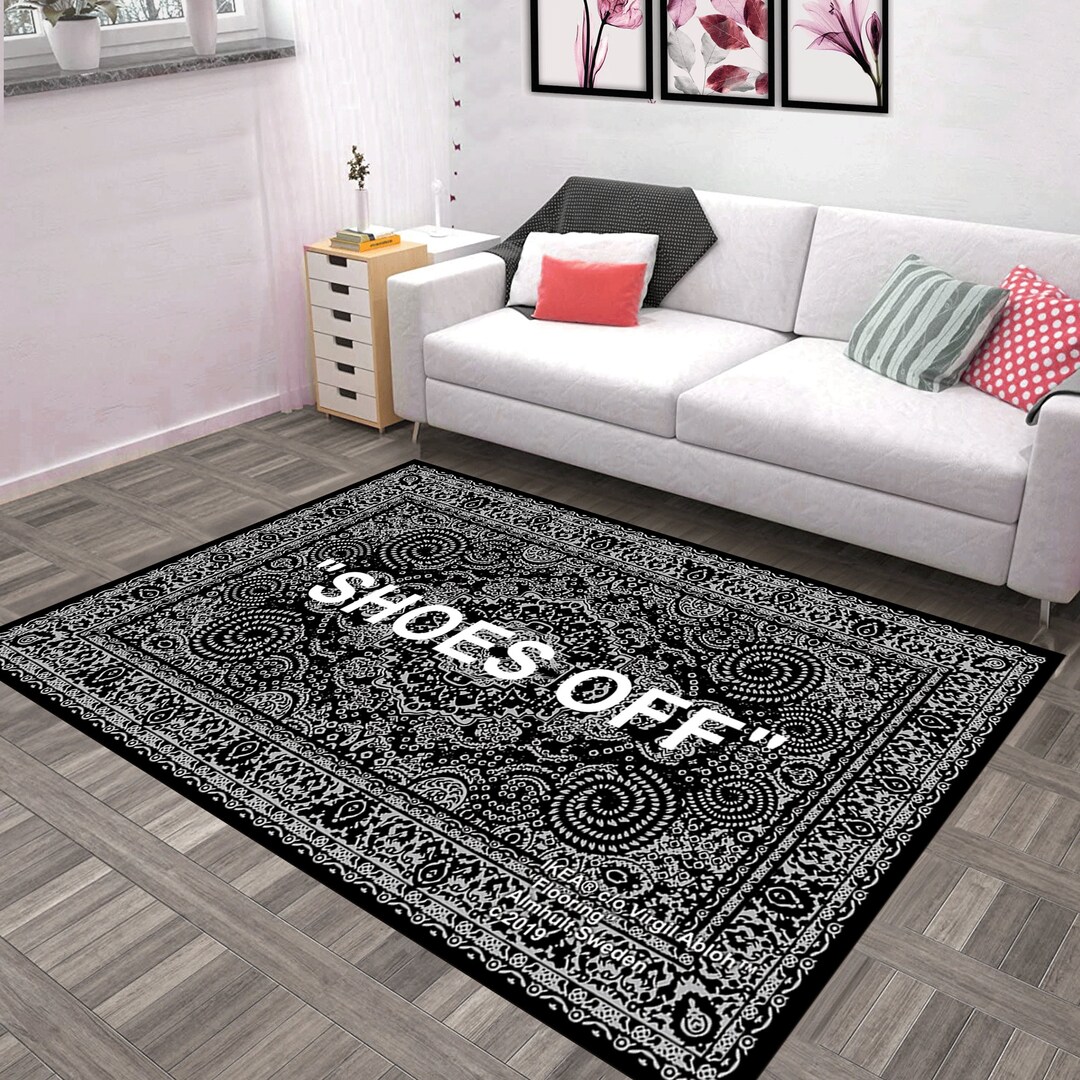 Shoes Off,shoes off Rug,gift for Him,area Rug,custom Rug, Gift for ...