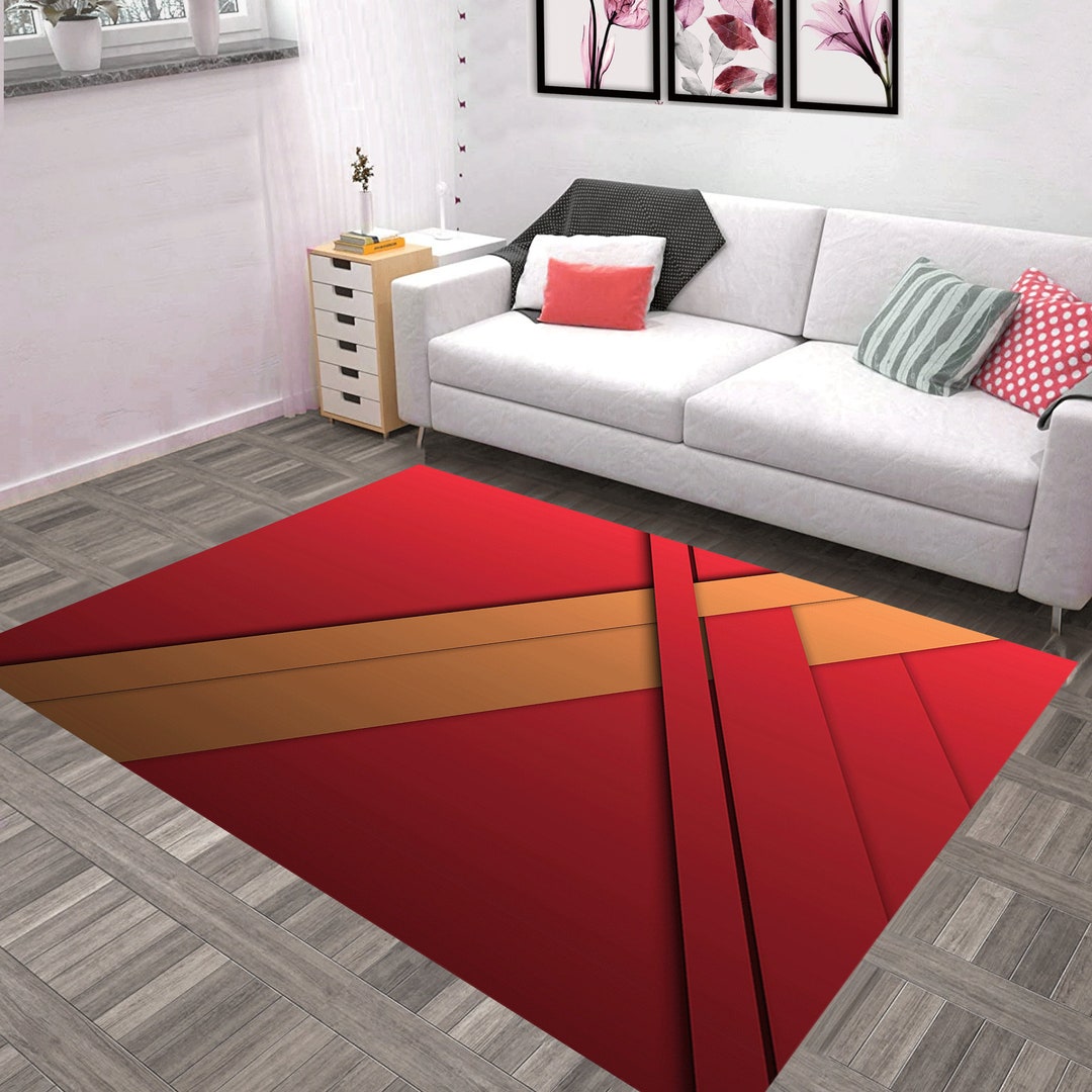 Geometry, Pattern, Lines, Red, Backgrounds Rug,material Design ...