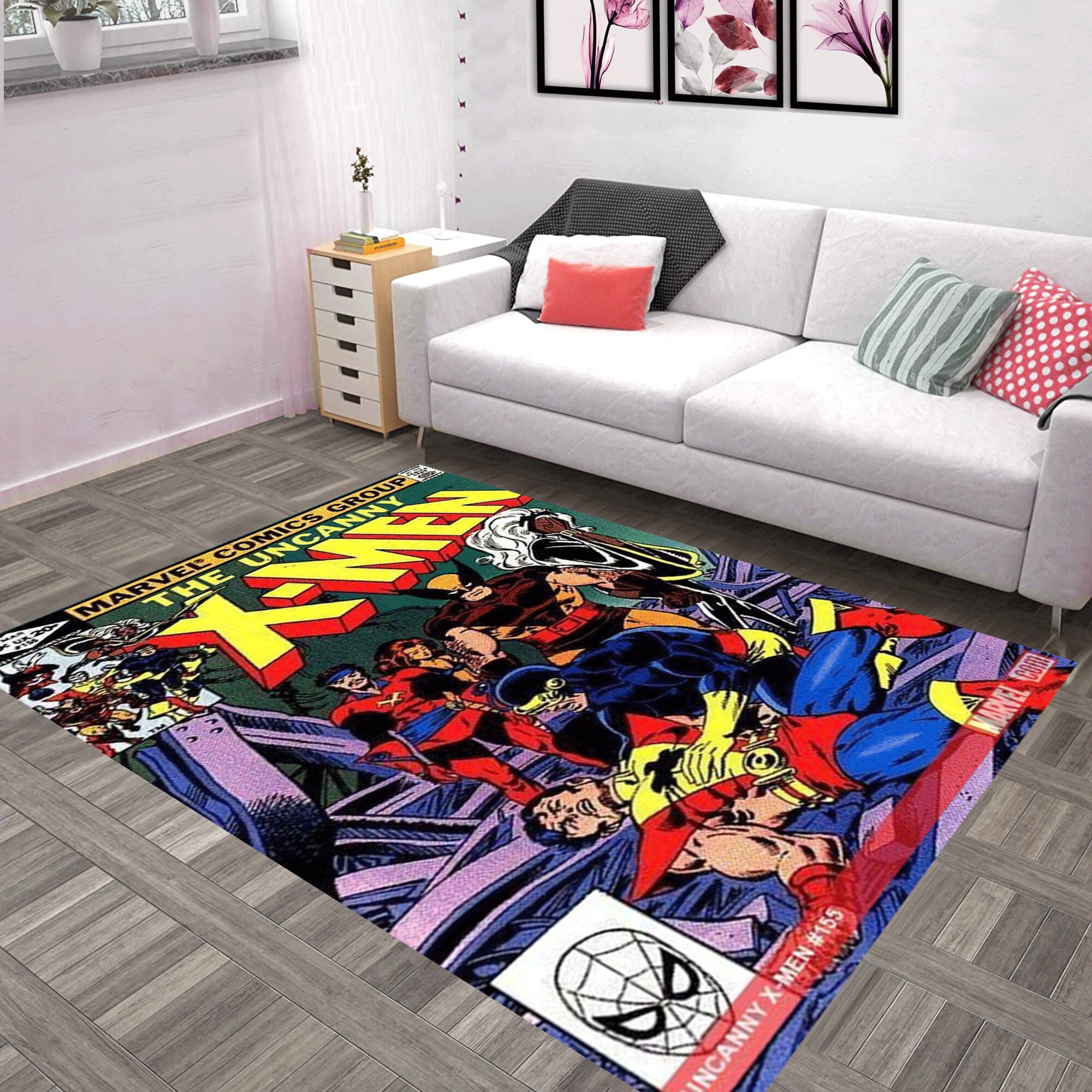 Wolverine Rug, X-men Rug, Comic Cover Rug, Boys Room Carpet, Kids Room ...