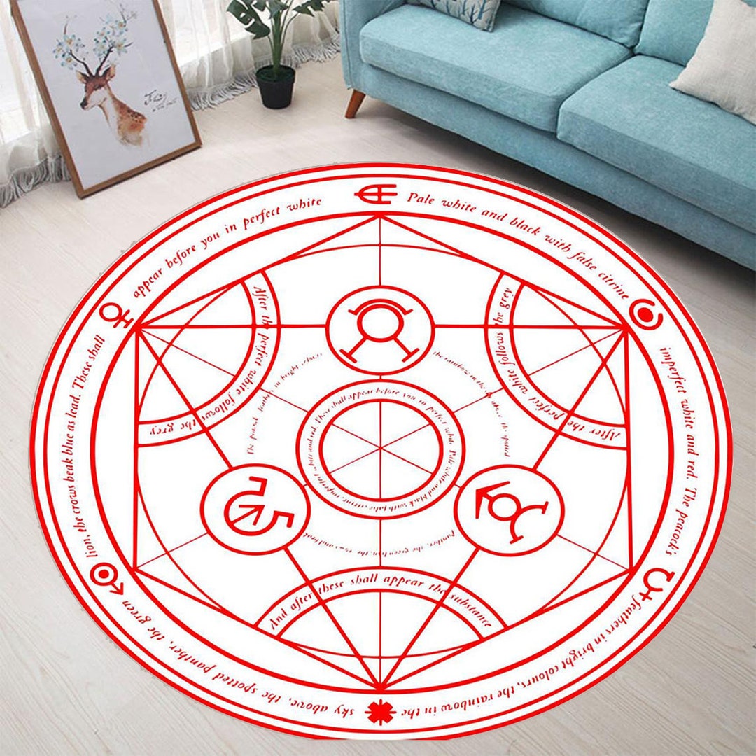 Full Metal Transmutation, Japanese Anime Manga, Anime Rug, Doormat, FMA ...