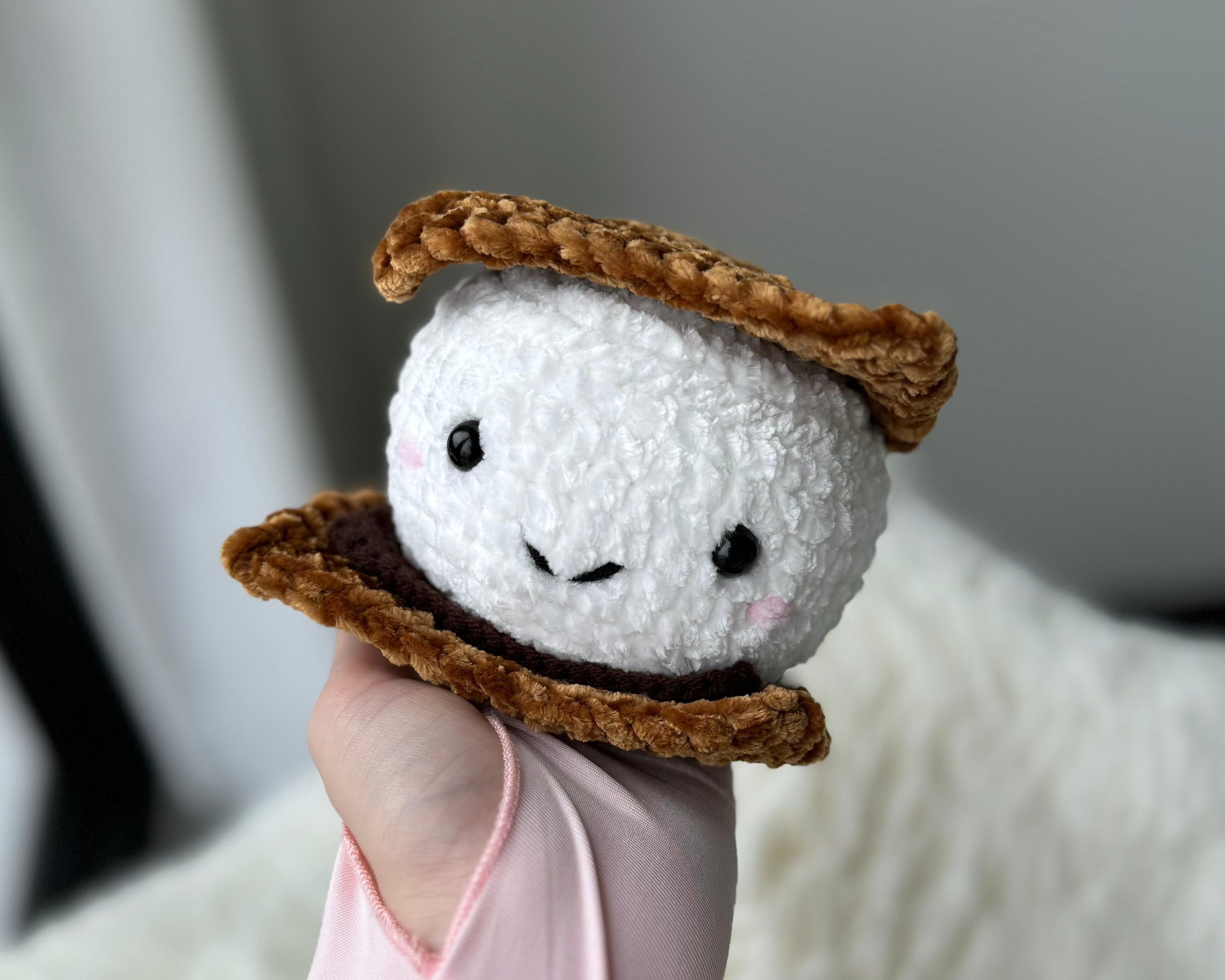 Smore Plush Crochet PATTERN PDF ONLY, Amigurumi Smores Crochet Pattern ...