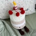 Birthday Cake Crochet PATTERN PDF ONLY, Cake Crochet Amigurumi Pattern ...