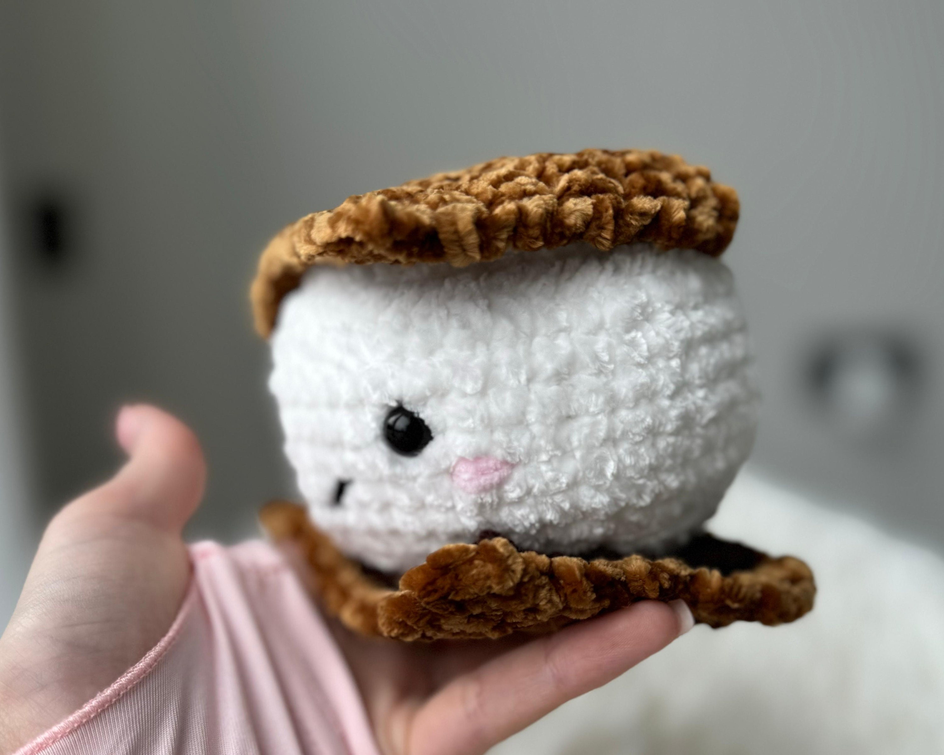 Smore Plush Crochet PATTERN PDF ONLY, Amigurumi Smores Crochet Pattern ...