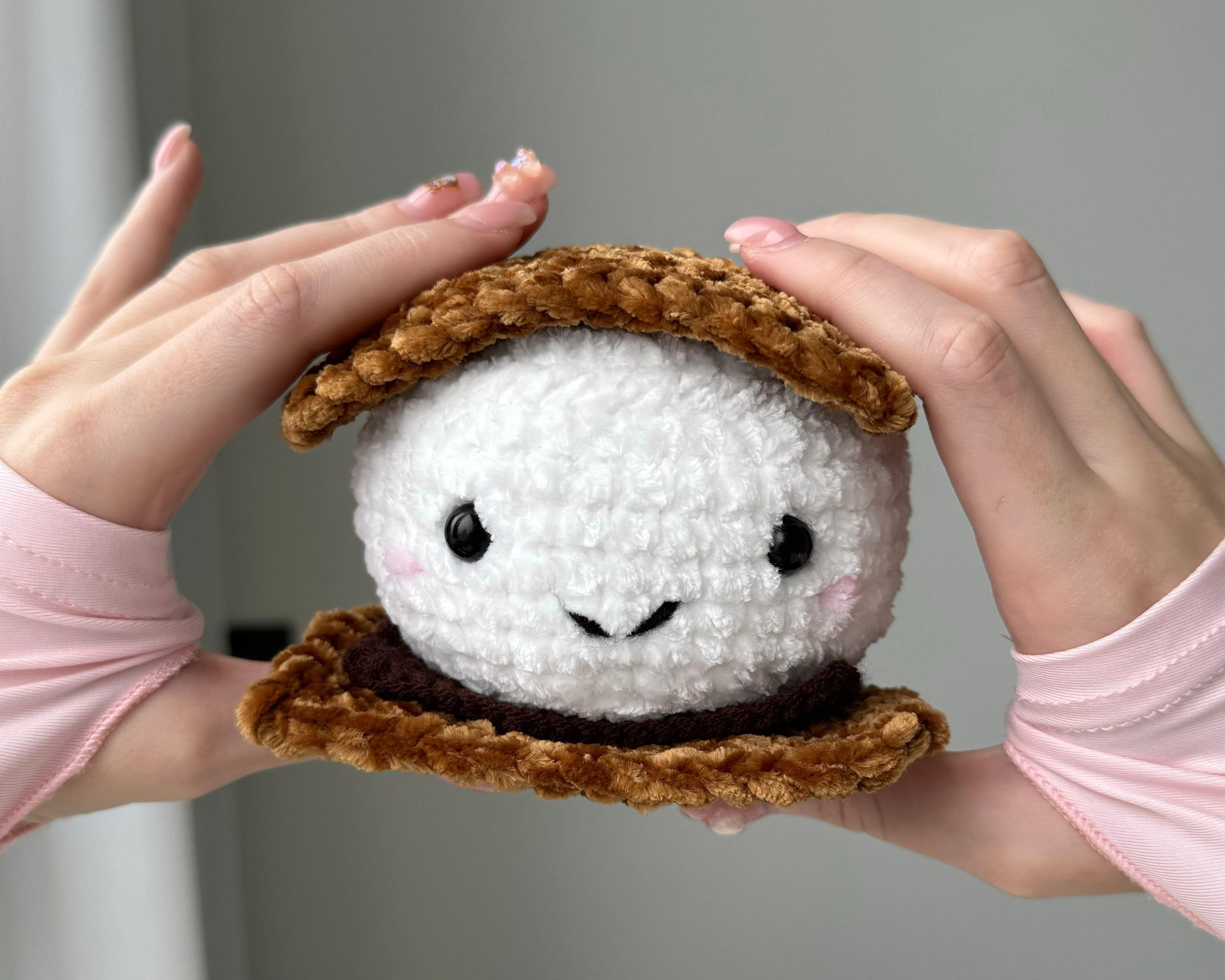 Smore Plush Crochet PATTERN PDF ONLY, Amigurumi Smores Crochet Pattern ...