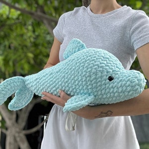 Realistic Dolphin Crochet PATTERN PDF ONLY, Sea Animal Amigurumi ...