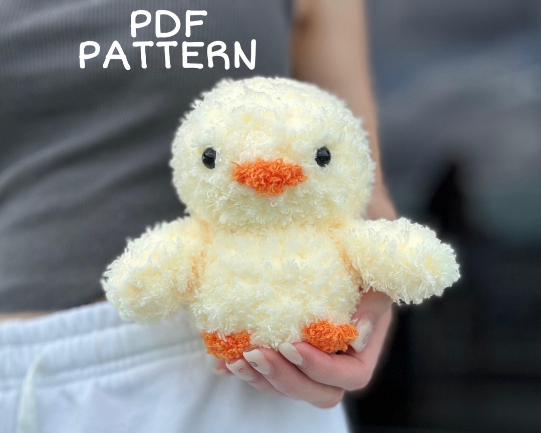 Baby Duck Crochet Pattern, Duck Crochet Amigurumi Pattern in ENGLISH ...