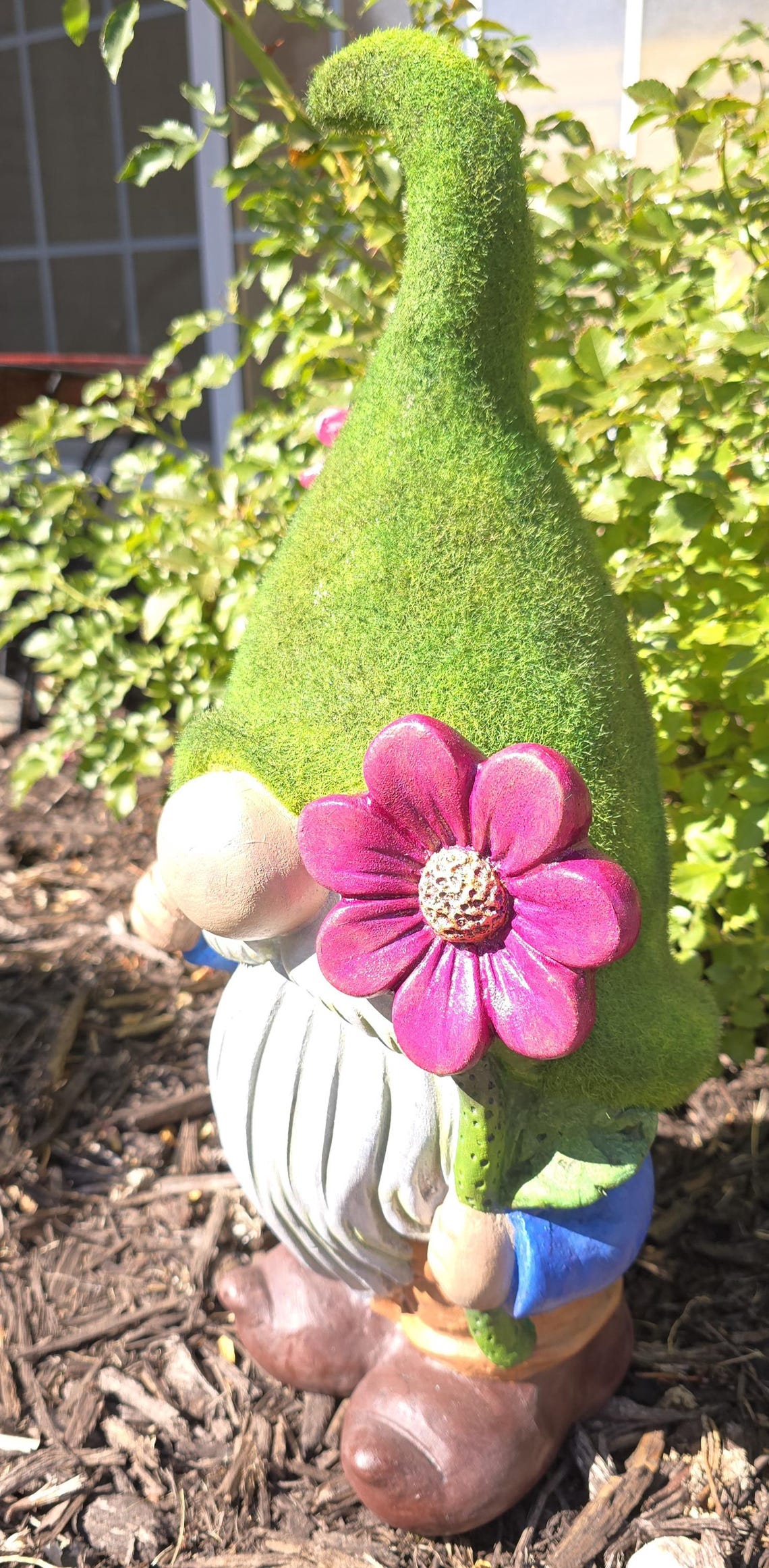 Garden Gnome, Outdoor Decorations. Flower Garden Decorations. - Etsy