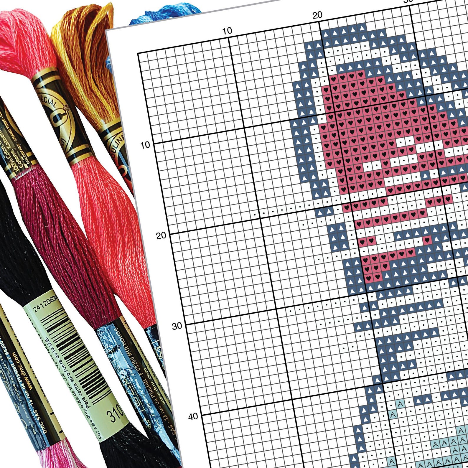 Cat Portrait Cross Stitch Pattern, Instant Download PDF, Canadian ...