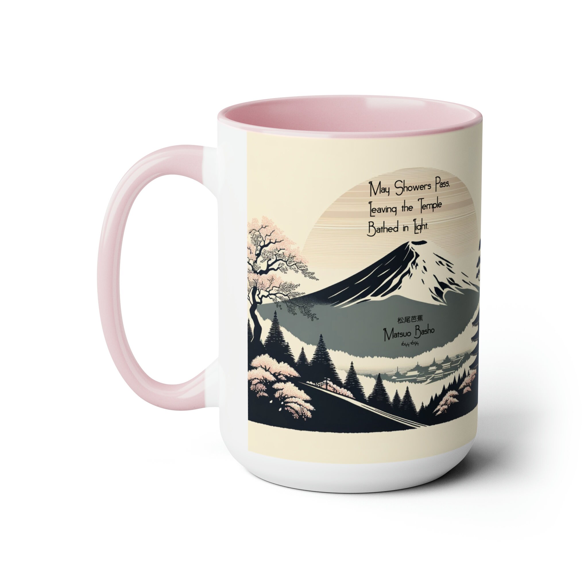 Japanese Haiku Mug Haiku Poems, Matsuo Basho, Kobayashi Issa, Gift for ...