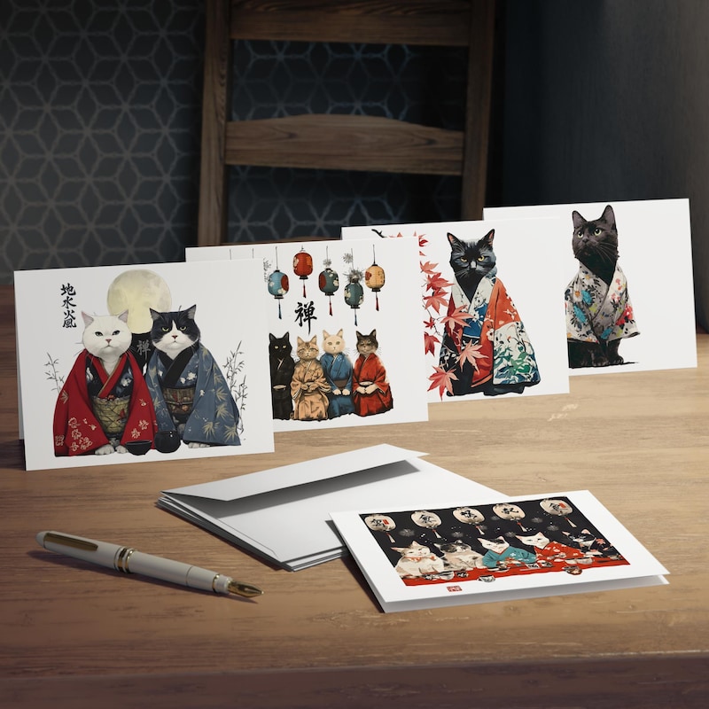 Japanese Blank Card Pack - Etsy