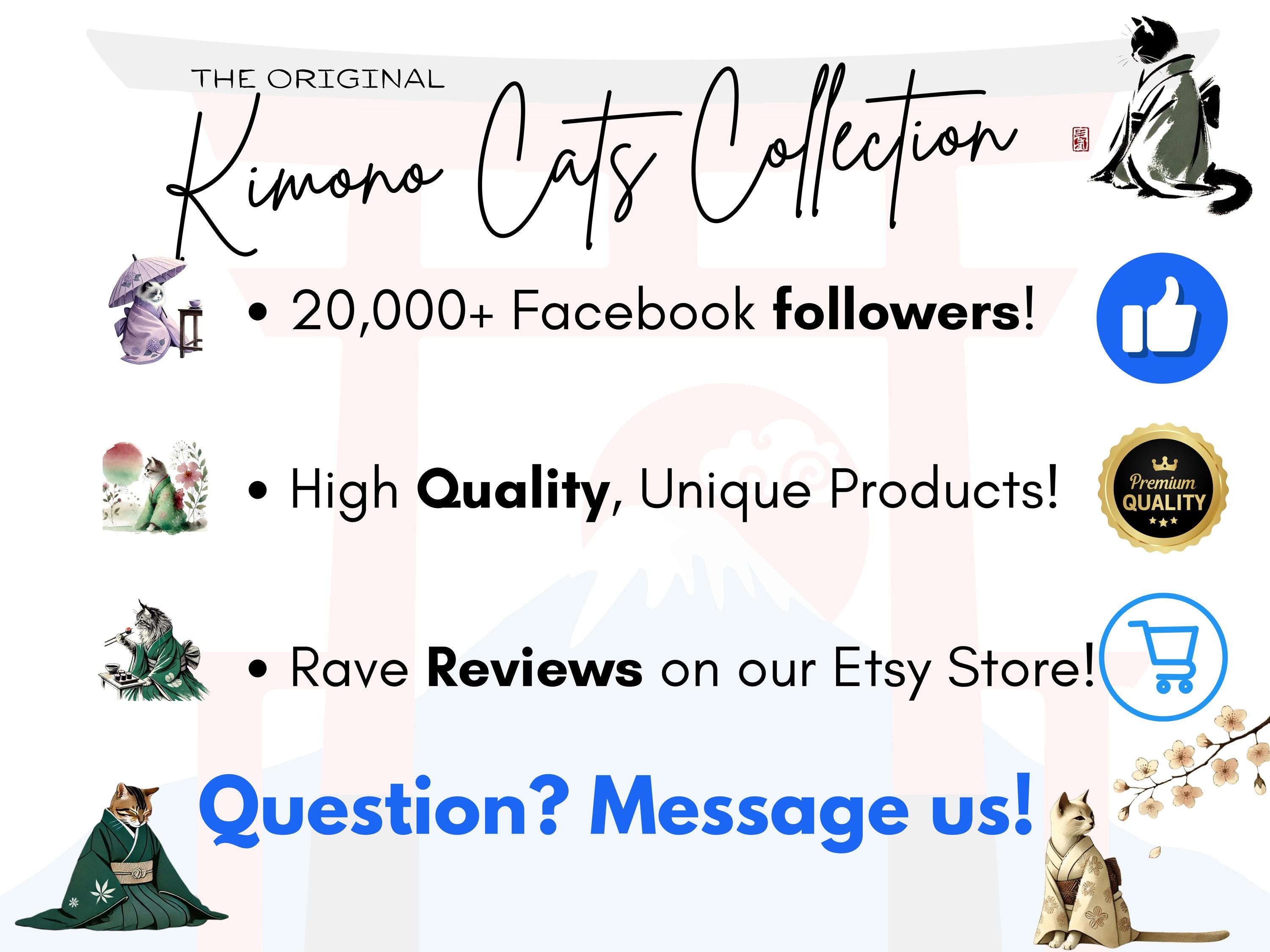 Sumo Cats Art Print – Japanese Neko Decor, Cat Lover Gift - Etsy