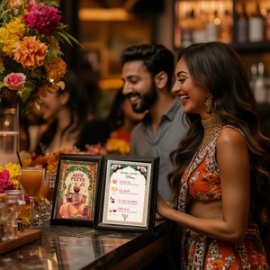 Bar Sign Set | Sangeet | Wedding | Dulhan | Mehndi | Engagement, Mehndi ...