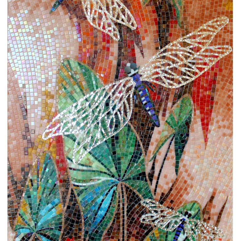 Dragonfly Mosaic - Etsy