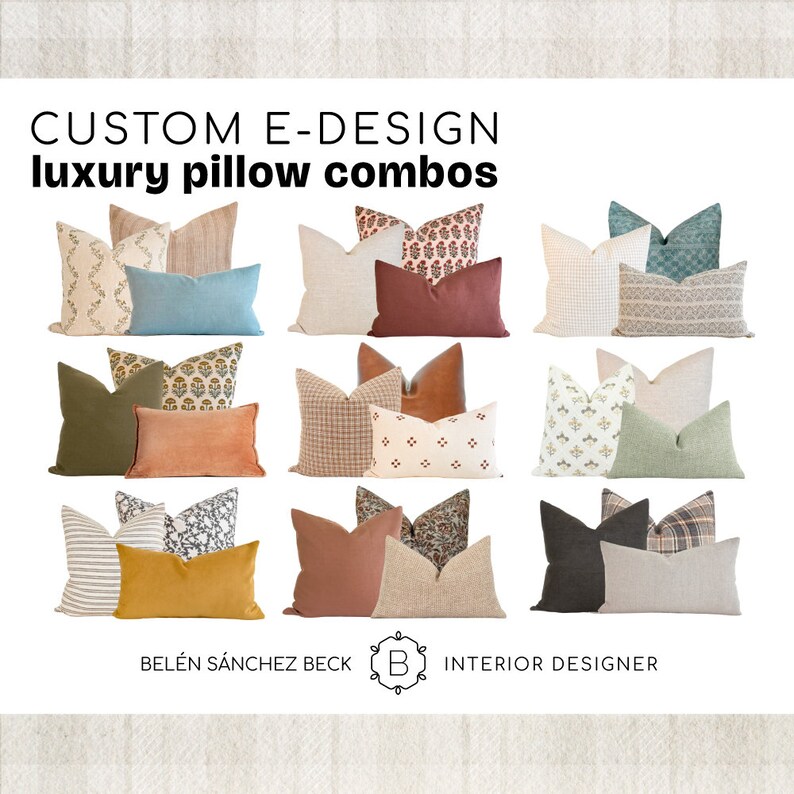 Luxury Pillow Combo Design | Online Professional Help to Style Your ...