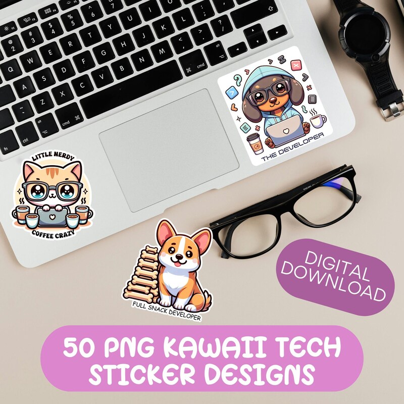 Developer Stickers - Etsy