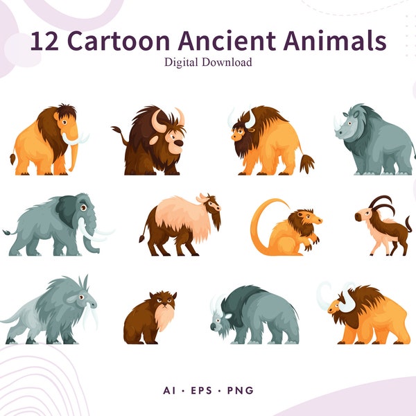 Primitive Animals - Etsy