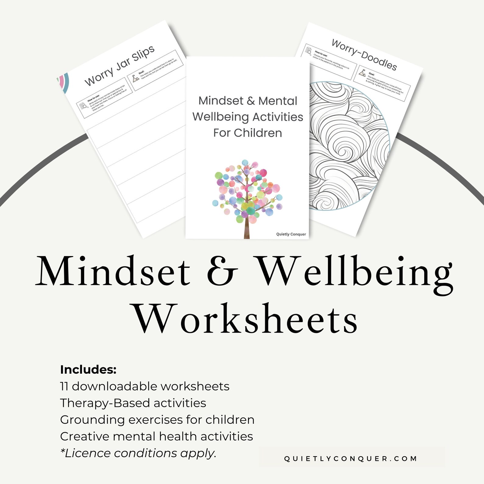 Children's Worry Worksheets, Anxiety Tools, 11 Printable Worksheets ...