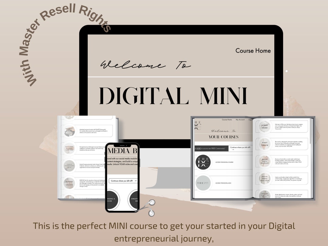 THE Digital Mini Course - Branding, Instagram Growth, Content Marketing ...