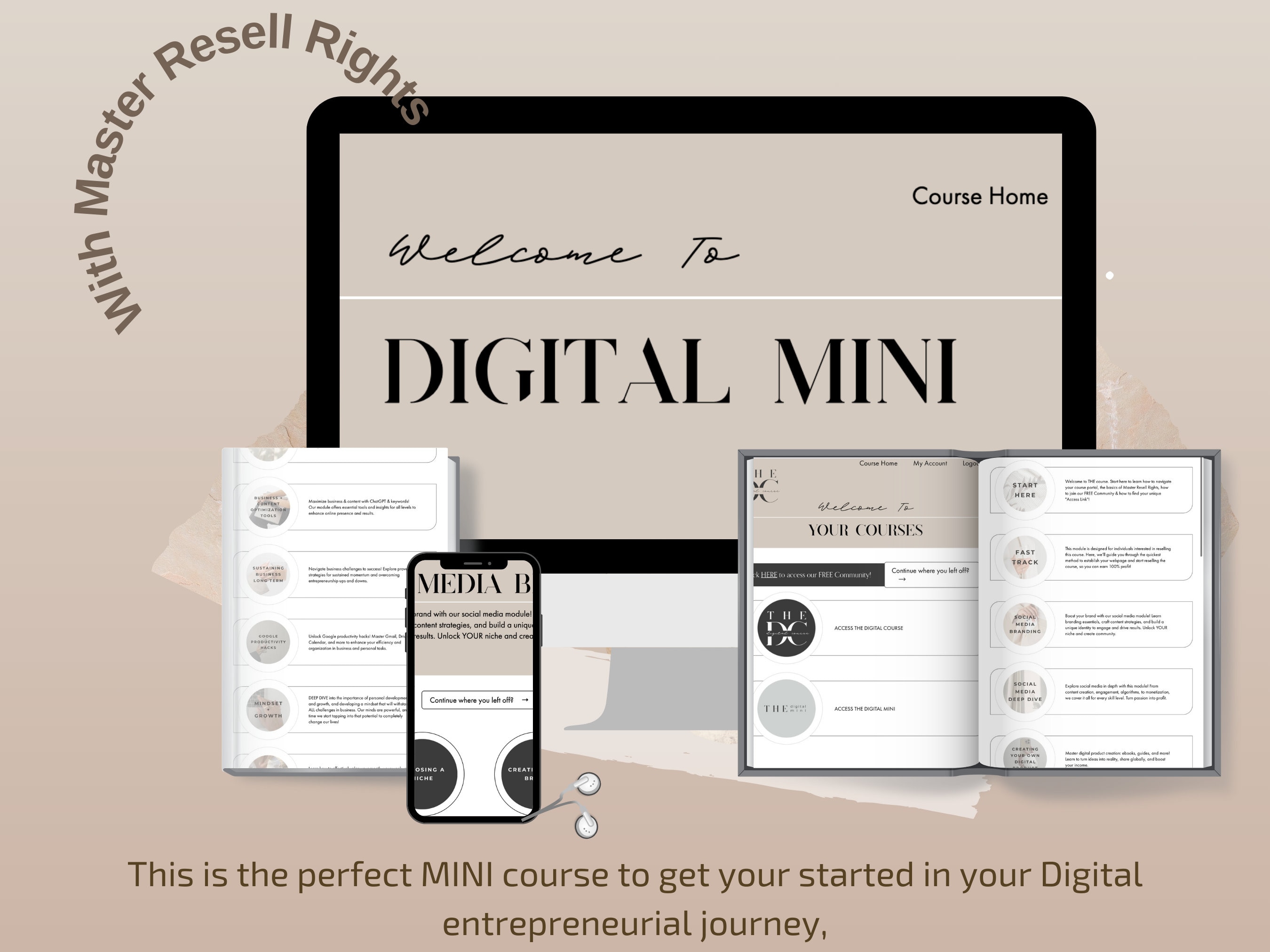 THE Digital Mini Course - Branding, Instagram Growth, Content Marketing ...