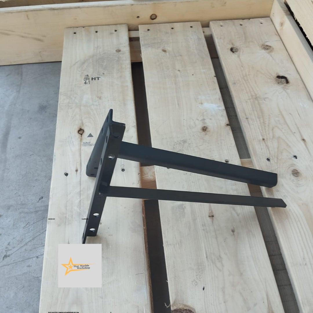 Ready to Ship Wall Mounted Sink Brackets - Steel Bracket - Wall Mounted ...