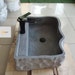 Basalt Black Stone Sink - With Faucet Hole - 100% Natural Stone ...